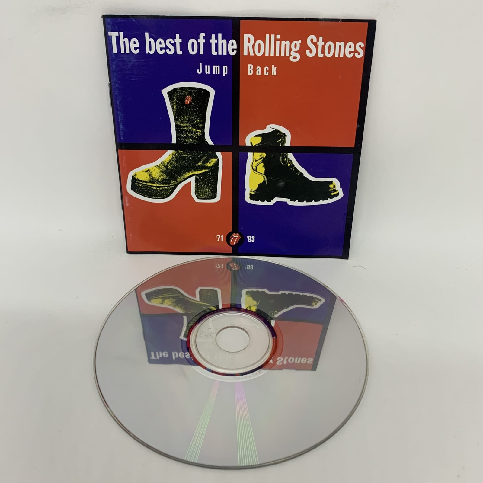 The Rolling Stones JUMP BACK: BEST OF 71-93 CD Hits GOOD CONDITION Free ...