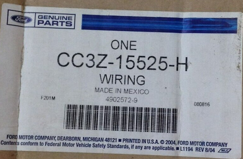 2012-2016 Ford F250 F350 F450 F550 6.2L Transmission Wiring Harness ...