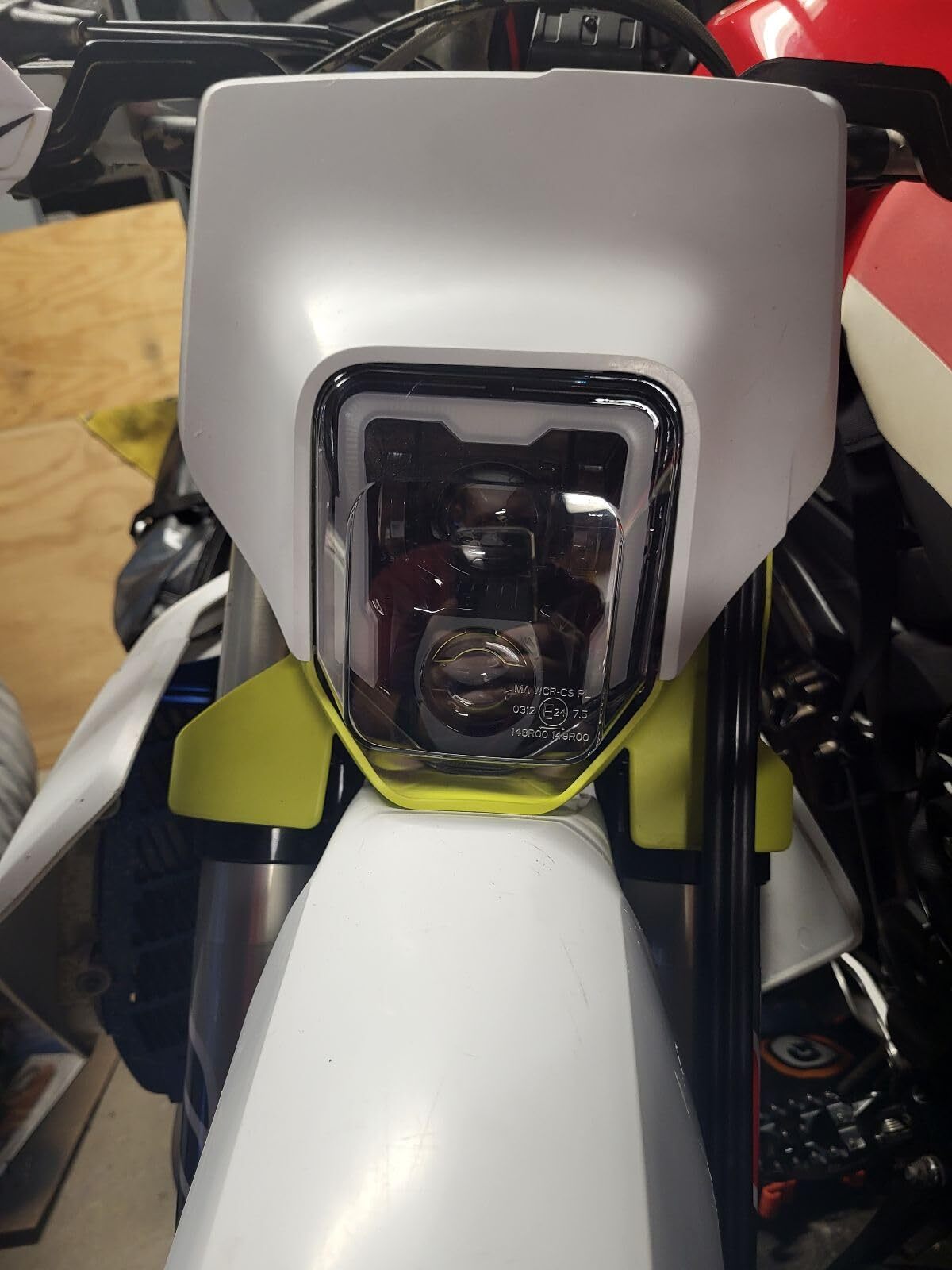 LED Headlight DRL with Fairing For Husqvarna 701 SuperMoto 501 300 450 ...