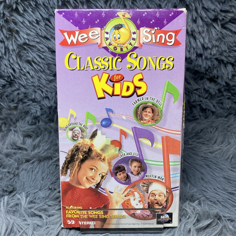 Wee Sing Favorites - Classic Songs For Kids VHS Tape 1996 Children’s ...