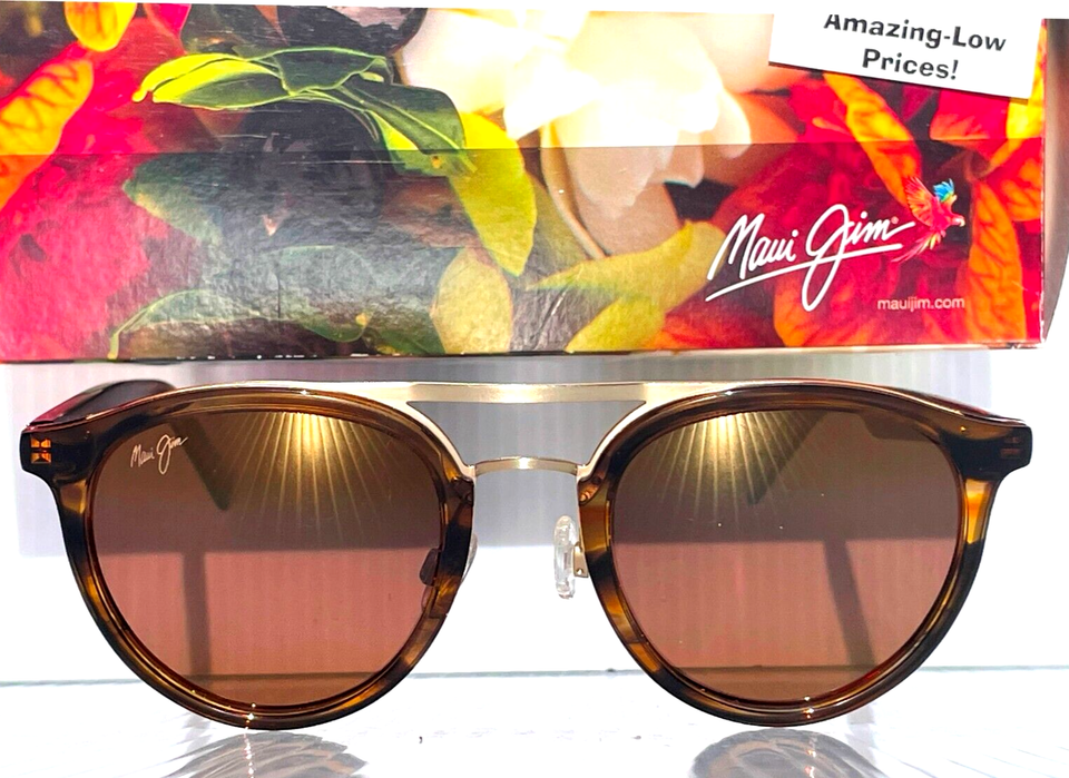 NEW Maui Jim SUNNY DAYS Honey Smoke POLARIZED Bronze GLASS Sunglass ...