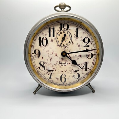 Antique 1923-25 Westclox BIG BEN Peg Leg Repeater Alarm Clock - Working ...