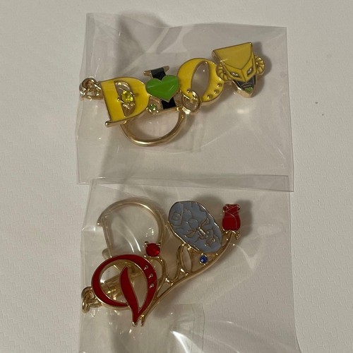 JoJo's Bizarre Adventure DIO Motif Metal Keychain Loop Jewelry | eBay