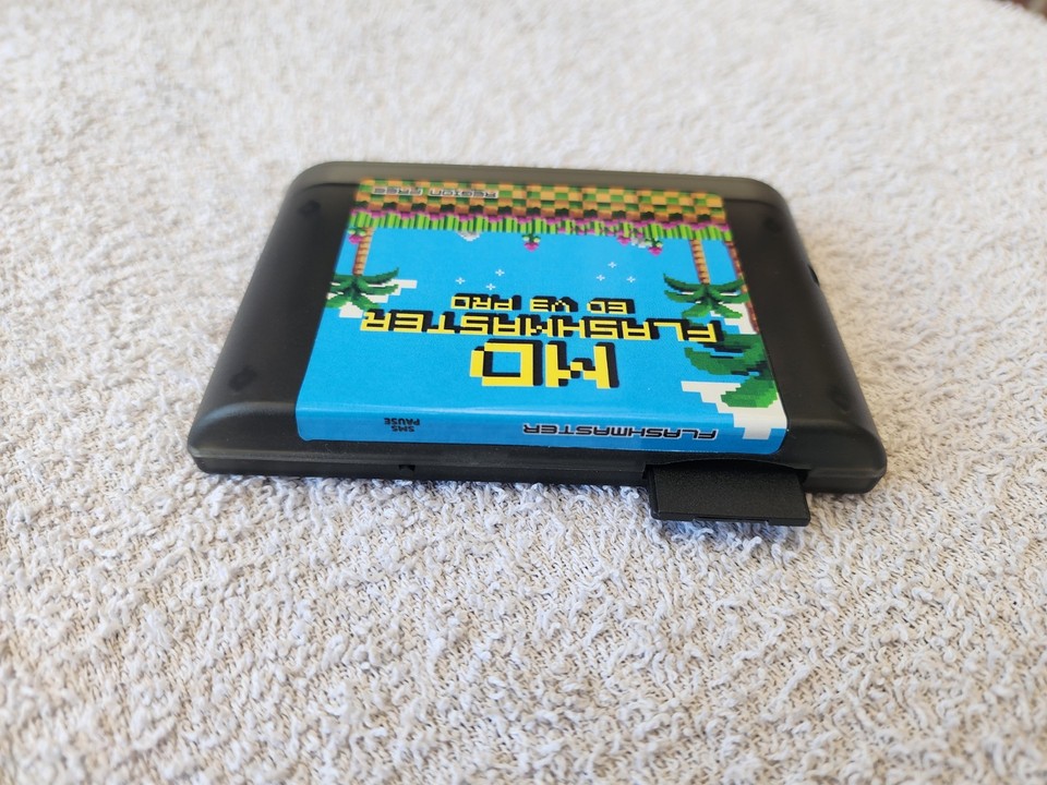 SEGA GENESIS CARTRIDGE v3 MULTI CART 3000+ Everdrive Games Retro Game ...