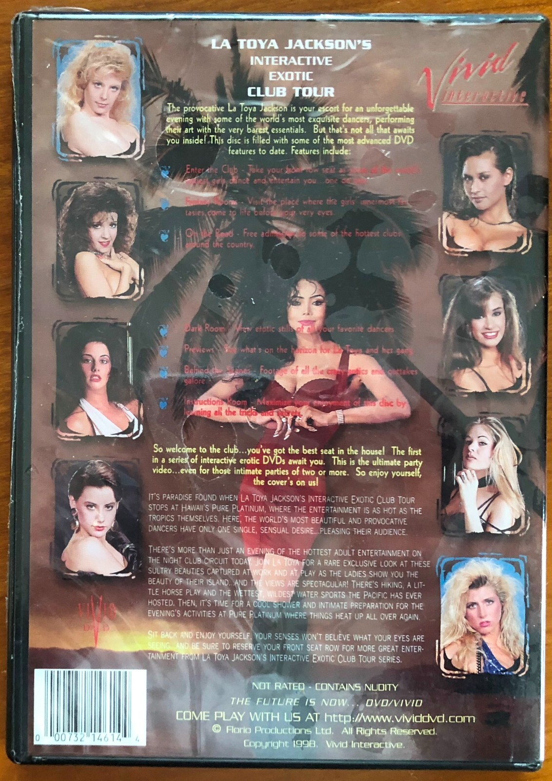 La Toya S Exotic Club Tour Hawaiian Fantasy Dvd New Unrated Ebay