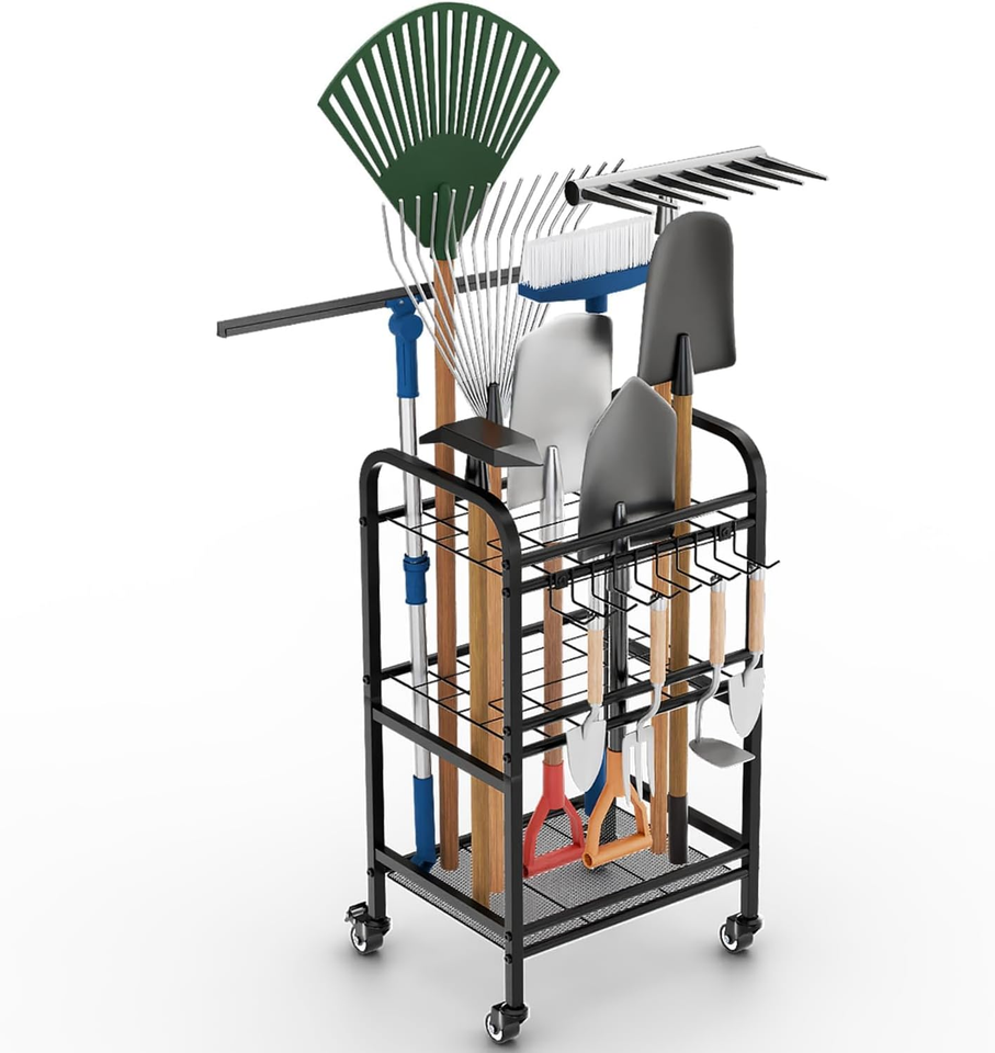 FZK Garden Tool Organizer,Garage Storage,Garden Tool Organizer for ...