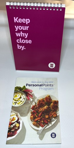 Weight Watchers WW Personal Points Welcome Book & Inspirational Flip ...