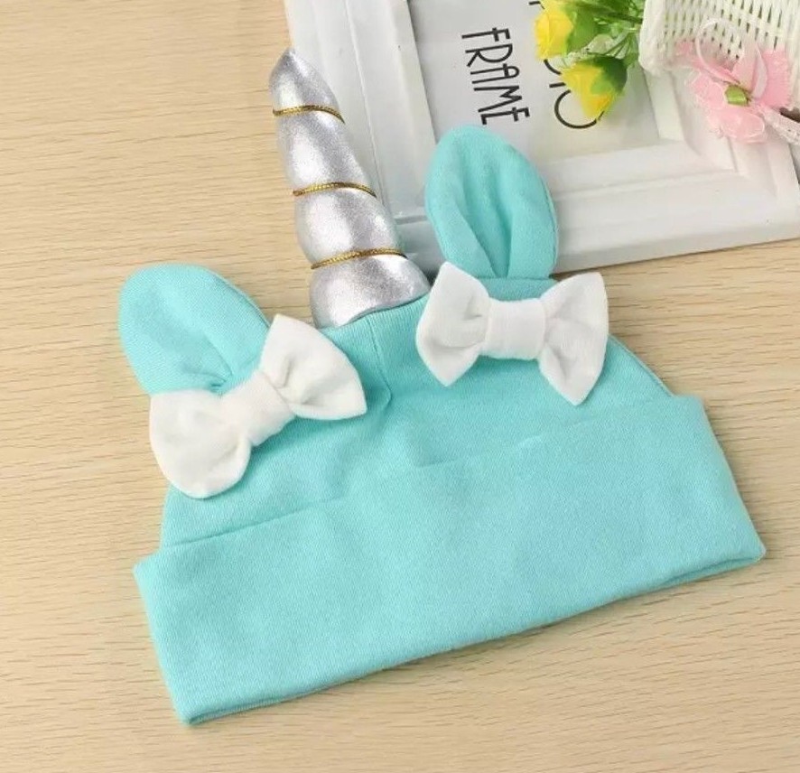 Baby Unicorn Beanie Bow knot Baby Hat | eBay