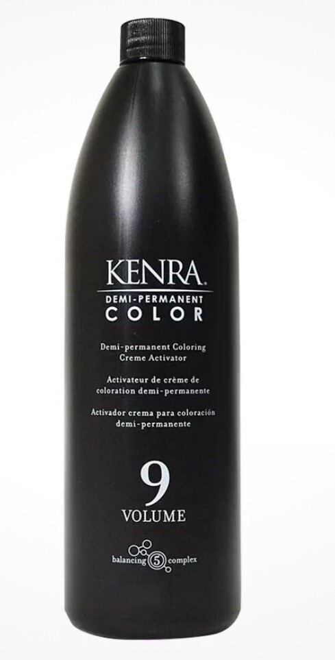 KENRA COLOR 9 Volume Demi Permanent Creme Developer 16 Oz | eBay