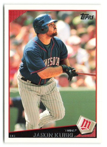 2009 Topps Jason Kubel #304 Minnesota Twins BASEBALL Card | eBay
