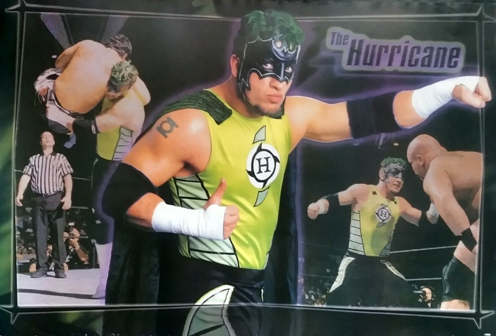 GREGORY "THE HURRICANE" HELMS POSTER FROM ASIA - WWE Wrestling ...