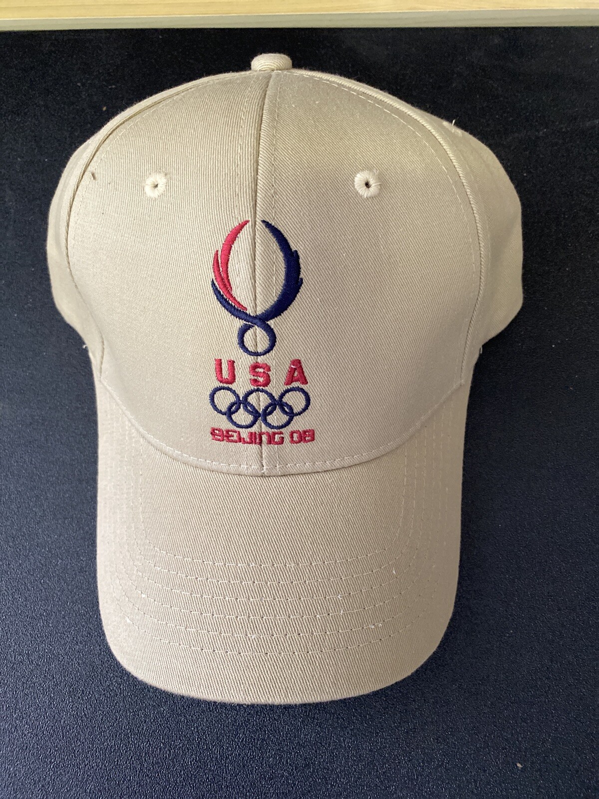 Vintage. Usa Bejing 2008 Olympic Ball cap In Tan | eBay