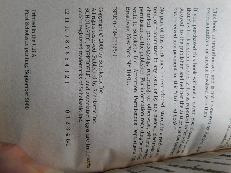 Hanson : 101 Cool Questions - by Michael-Anne Johns - 2000 Scholastic ...