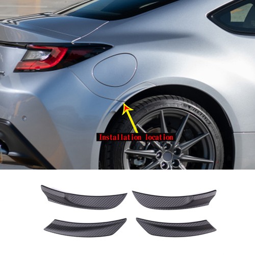 Rear Wheel Eyebrow Arch Lips Fender Guard Strips Trim For Subaru BRZ ...