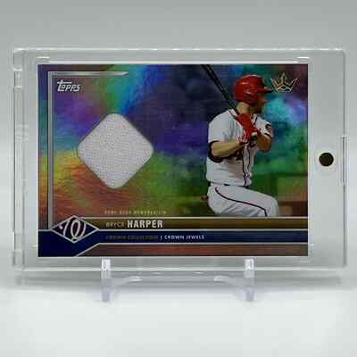 2022 Topps Bobby Witt Jr Crown Collection • BRYCE HARPER Silver Foil ...