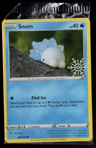 Snom 084/264 Snowflake Holographic Holiday Calendar 2023 Sealed Pokemon ...
