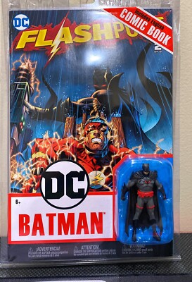 Dc Direct Wv2 Flashpoint Batman 3in Actin Figure W/comic | eBay