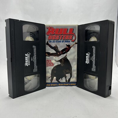 Bull Busters The All Stars Of Rodeo VHS Movie Like New Watched Once ...