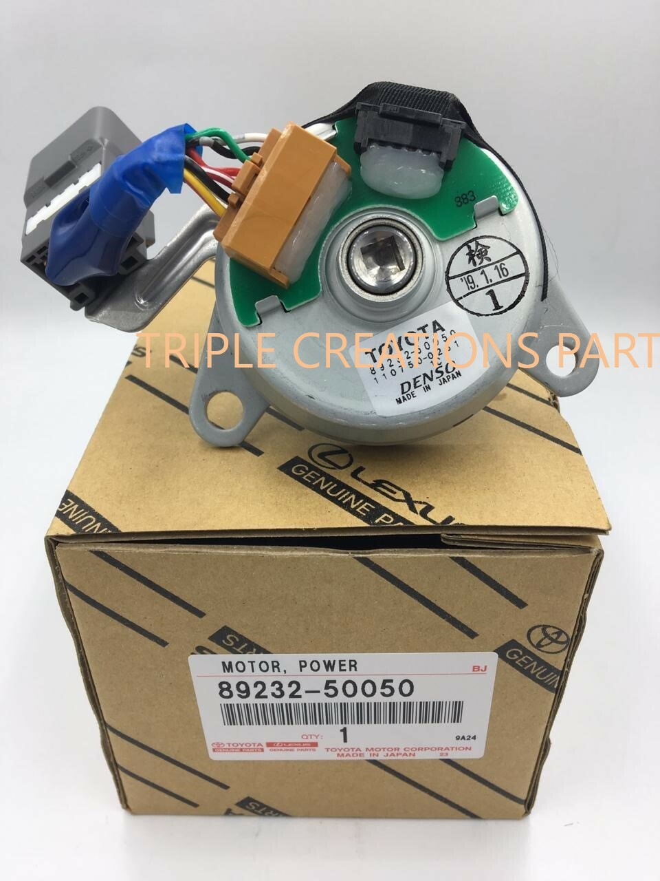 8923250050 Genuine Lexus Ls430 Steering Power Motor Telescopic 89232 ...