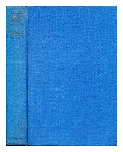 HERBERT, A. P. (ALAN PATRICK), (1890-1971) Number nine, or, The mind ...