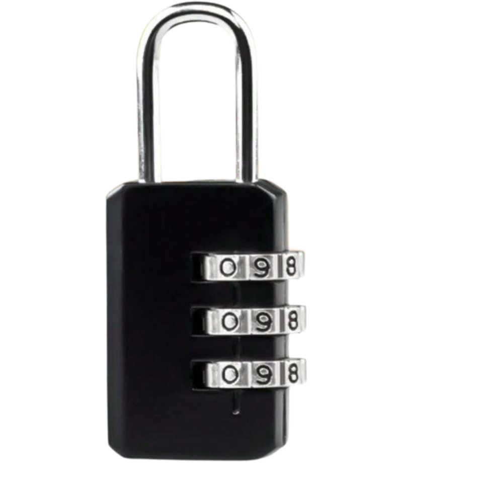 TSA APPROVED 3-DIGIT COMBINATION LUGGAGE PADLOCKS TRAVEL SUITCASE GYM ...