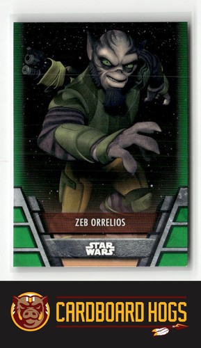 2020 Topps Star Wars Holocron Series #PX-5 Zeb Orrelios Green GREEN | eBay