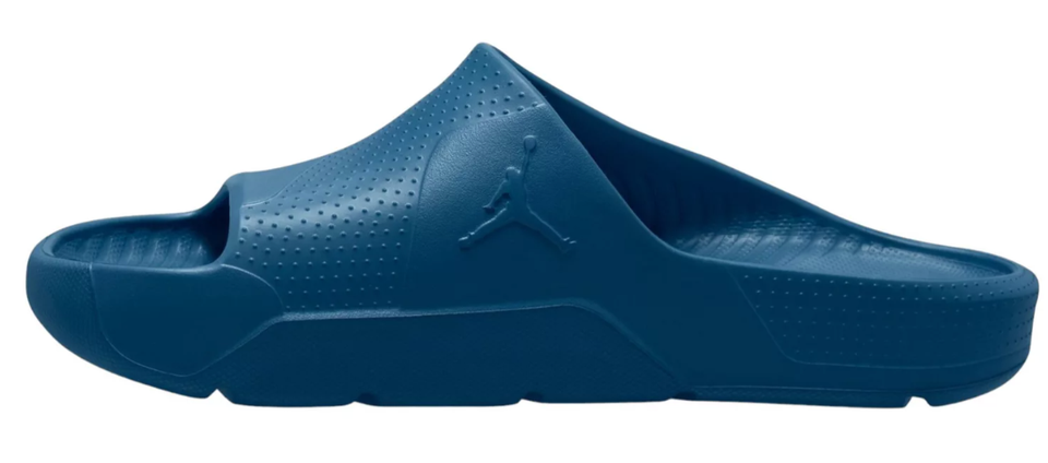 Jordan Slides Mens 11 Post Game Cushioned Slip On Industrial Blue ...
