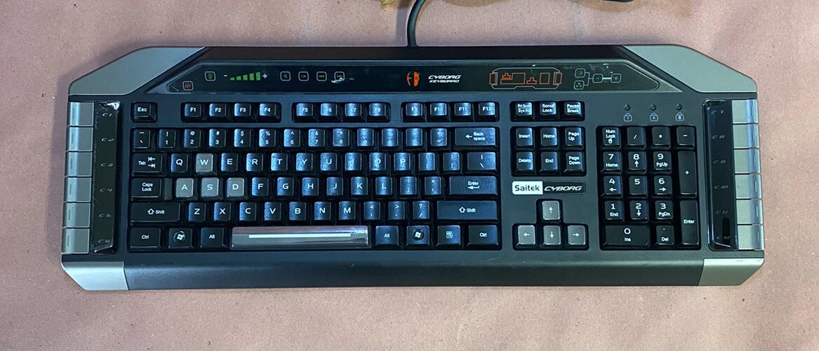 Saitek Keyboard Green