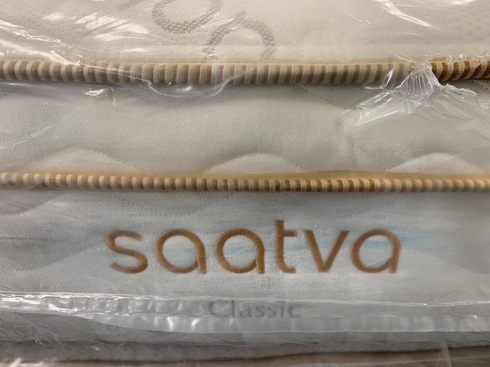 SAATVA CLASSIC HYBRID QUEEN 11.5" MATTRESS LUXURY FIRM CLEARANCE FAST ...