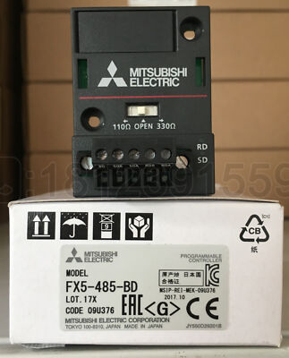Mitsubishi PLC Module RS485/422 Communication Board FX5-485-BD | eBay