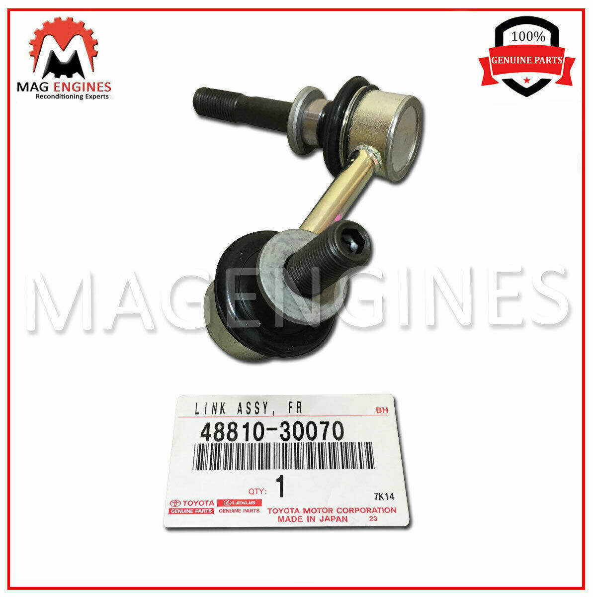48810-30070 & 48820-30090 GENUINE OEM LINK ASSY, FRONT STABILIZER, LH ...