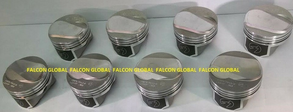 SPEED PRO Forged 30cc Dome Pistons/8+CAST Rings for Chevy BB 454 LS6 11 ...