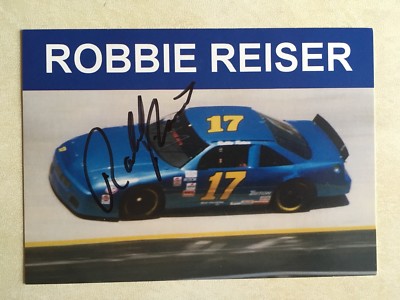 1994 #17 Robbie Reiser Autographed Card Nascar Busch | eBay
