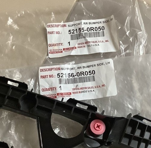 2016-2018 Toyota RAV4 Side Support Rails 52155-0R050 & 52156-0R050 RT ...