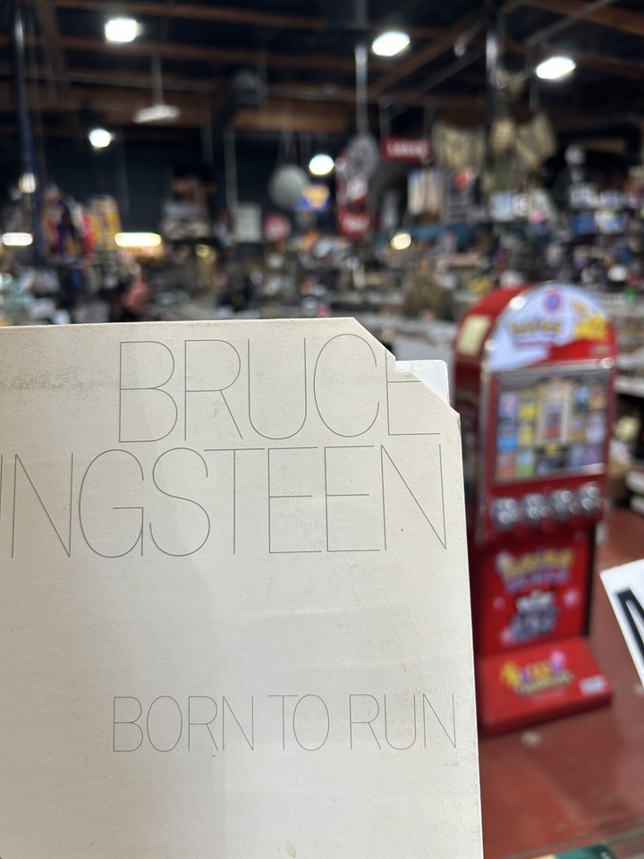 1975 Bruce Springsteen "Born To Run" 1st Issue White Label Promo Vinyl ...