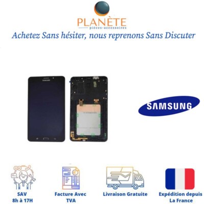 Original Ecran LCD Complet Noir Pour Samsung Galaxy Tab A 7 2016 (SM ...