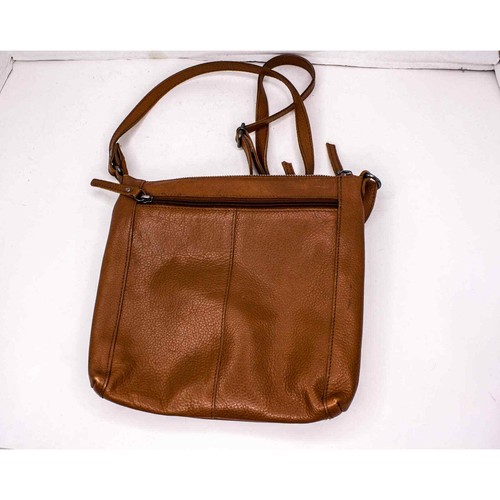 Cochoa Brown Leather Crossbody Purse Travel Bag Adjustable Strap | eBay
