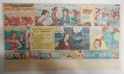 Mentholatum Cold Medicine Ad: Cold Demons ! from 1950's Size: 7.5 x 15 ...