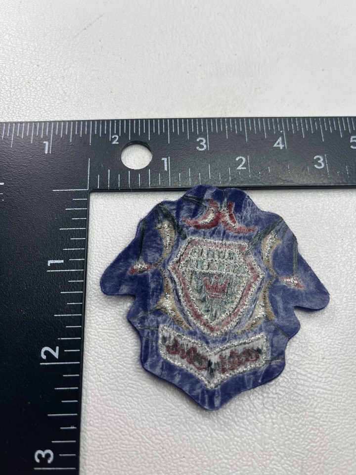 FANCY CREST Patch (I THINK IT SAYS "OLD CLUB" - OLD GEEZER, SENIOR ...