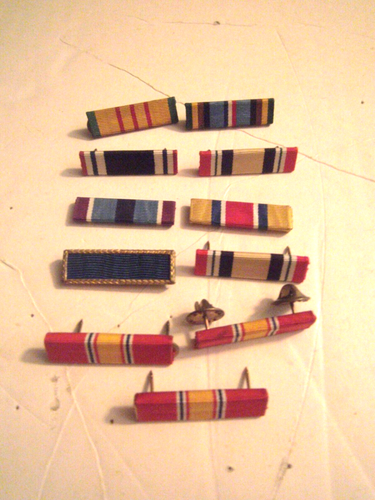 Militaria US Military Ribbon Bars Mixed Lot of 11 | eBay