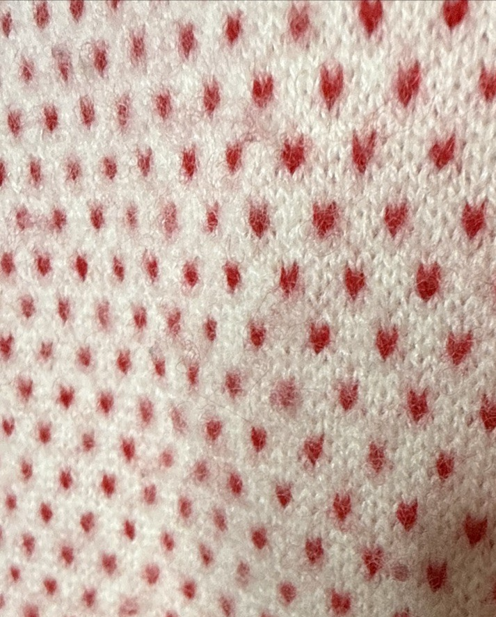 KIER + J J2 Women's 100% Cashmere Crew Neck Sweater Size S Hearts Fair ...