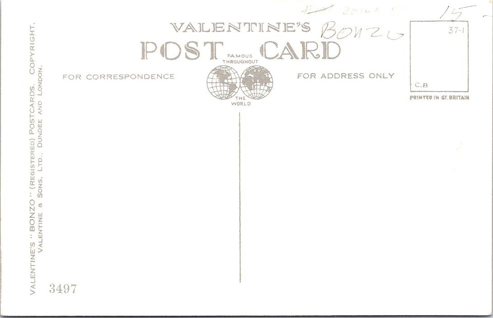 BONZO Dog COMIC, Drinking, "Fond of Your Glass?" Postcard - Artist G.E ...