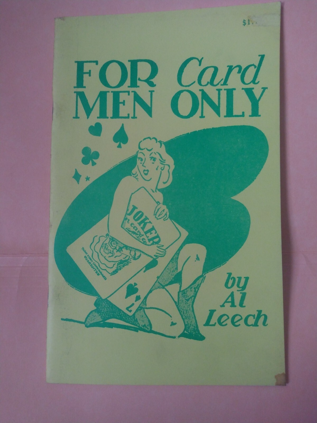 1970 - "FOR CARD MEN ONLY". MAGIC TRICK BOOK | eBay