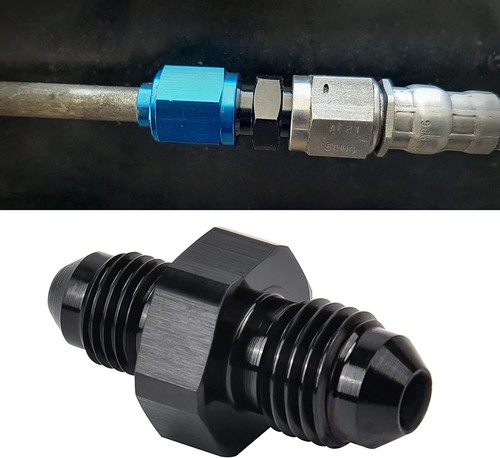 AN4/6/8/10/12Male to Male Flare Fitting Coupler Union Straight Fuel ...