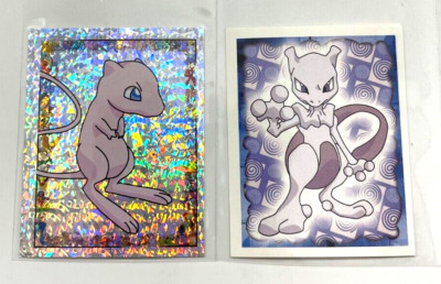 Pokemon Sticker Merlin 1999 Mew S23 + Mewtwo 150 | eBay