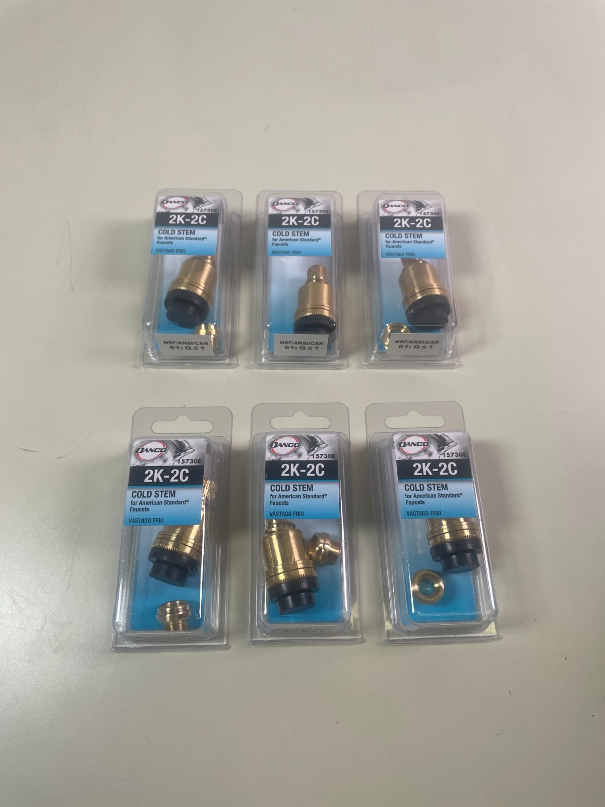 Danco 2K-2C Cold Stem for American Standard Faucets 15730E (Pack of 6 ...