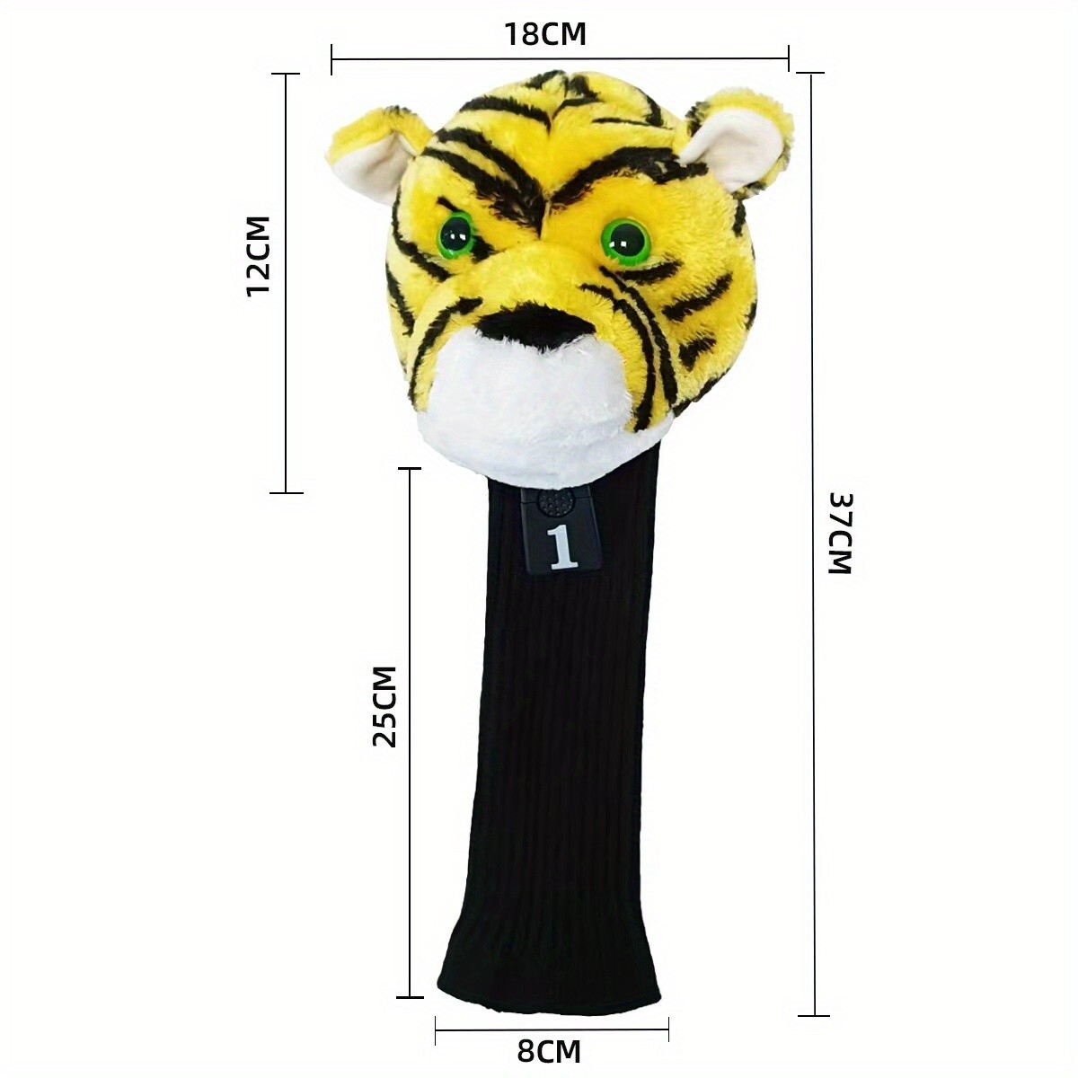 Cute Animal Golf Club Cover Plush Driver Wood Headcover Panda/ Koala ...