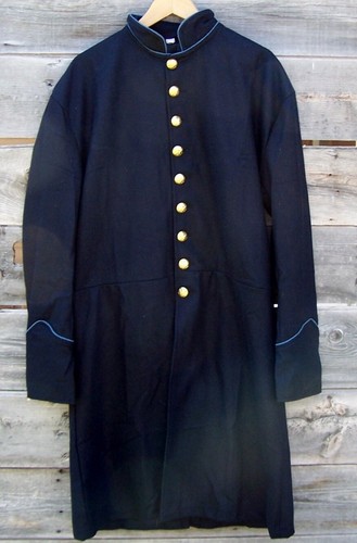 Civil war union federal single breasted infantry frock coat 44 | eBay