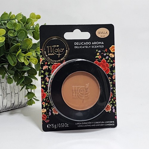 Maja Sevilla Cream Pressed Powder with Mirror ~ 0.53 oz ~ Cashmere ...