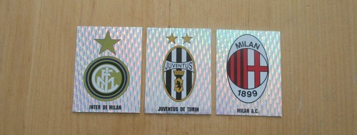 1998 INTER MILAN -JUVENTUS - MILAN AC ECUSSONS FOOTBALL PANINI ...